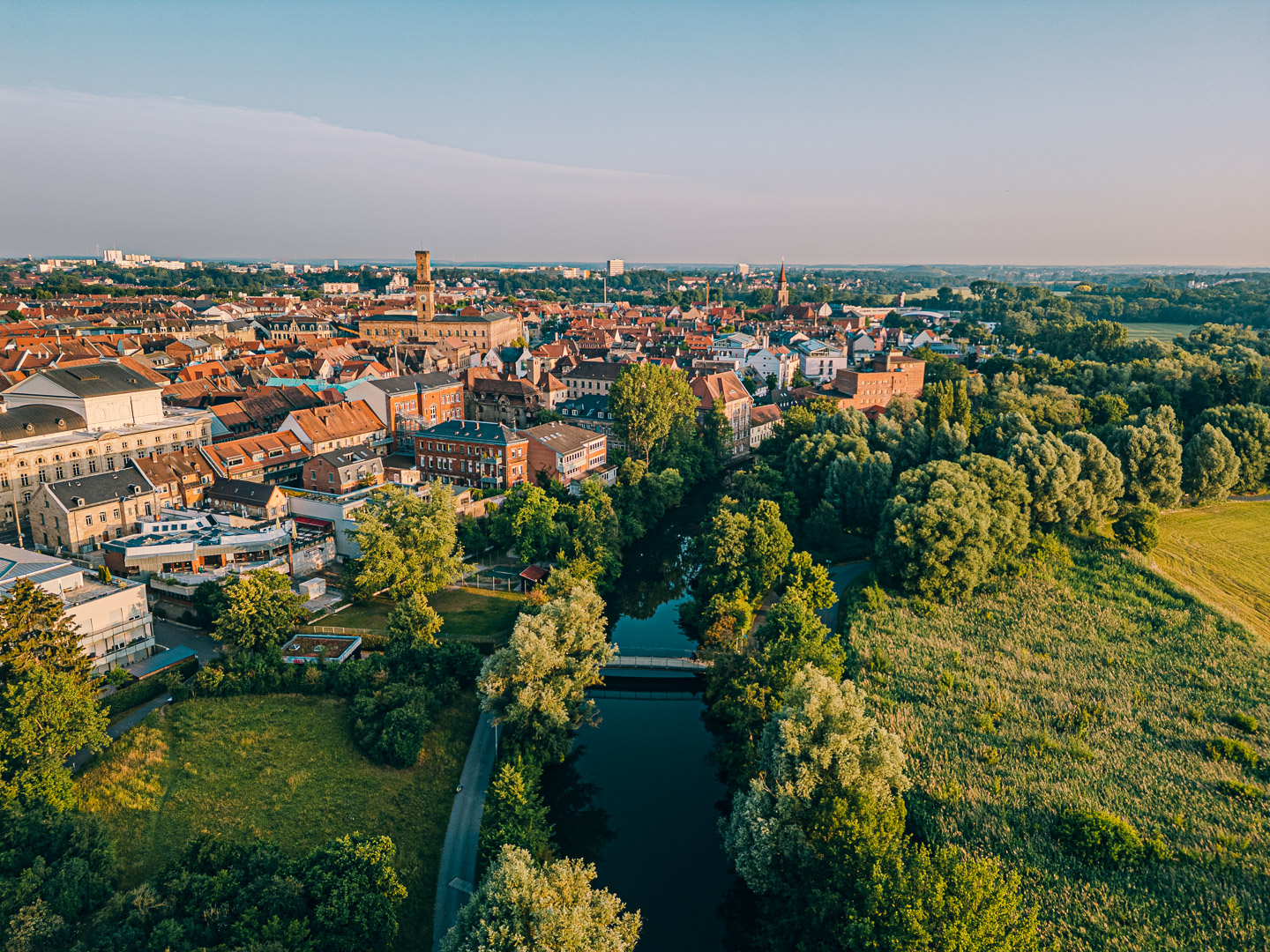 Grünes Fürth von oben - Faszination Fürth